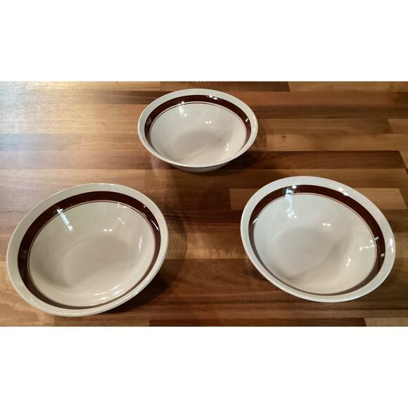 Prinetti | Dining | Set Of 3 Vintage Stoneware 7 Prinetti Cereal Soup ...